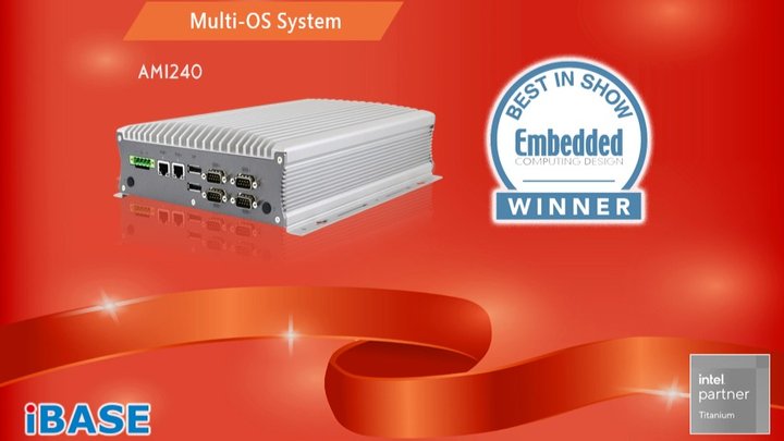 IBASE receives award for AMI240 Multi-OS System | Digital Signage Today