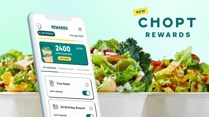 Chopt upgrades rewards program | Fast Casual