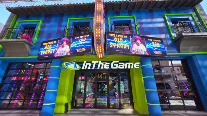 In The Game Fremont Street Arcade opens with Sacoa cashless system ...