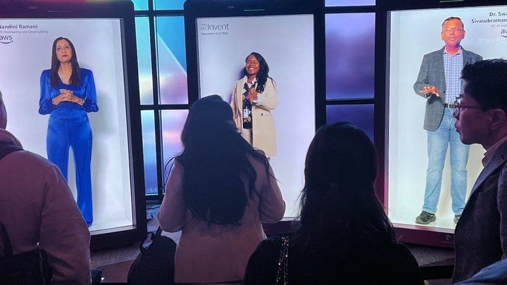 Proto showcases AI hologram agent conversations at AWS re:Invent ... Proto showcases AI hologram agent conversations at AWS re:Invent ...