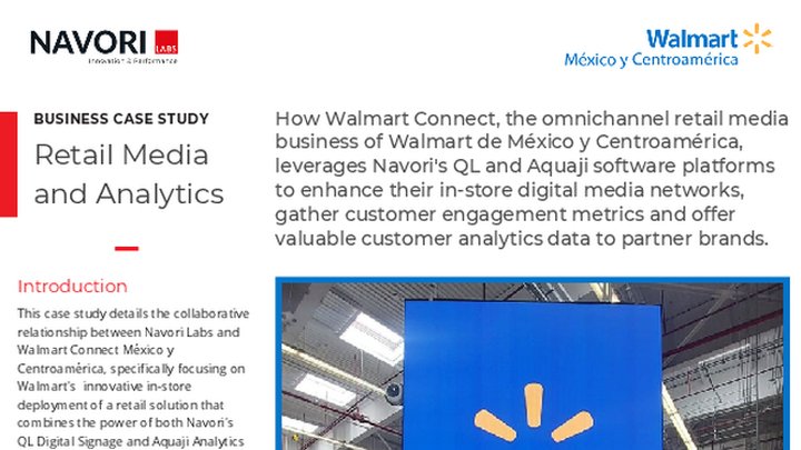 Case Study: Retail Media and Analytics with Walmart | Digital Signage Today