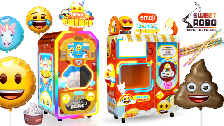 Sweet Robo partners with emoji to launch interactive vending machines ...