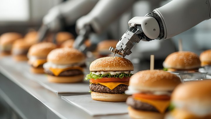 Robot-run burger restaurant promises 27-second meal service ...