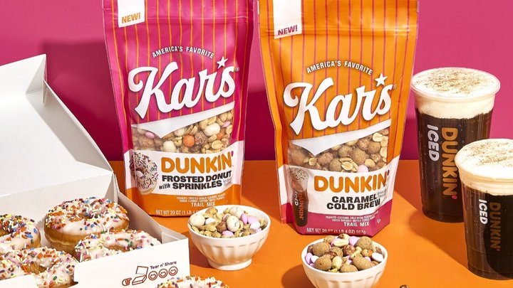 Kar's Nuts, Dunkin' launch coffee, donut flavored trail mixes | QSR Web