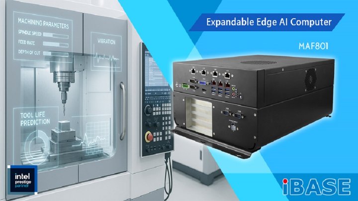 MAF801 Expandable Edge AI Computer from IBASE | Kiosk Marketplace