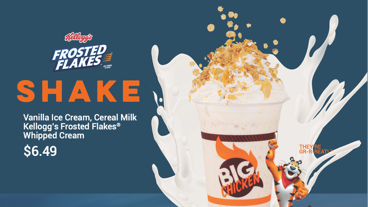 Big Chicken launches Frosted Flakes shake | Fast Casual