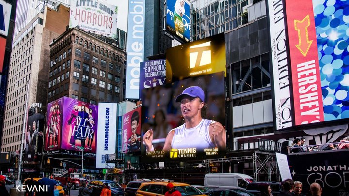 Times Square hotel features SNA Displays LED video screens | Digital ...