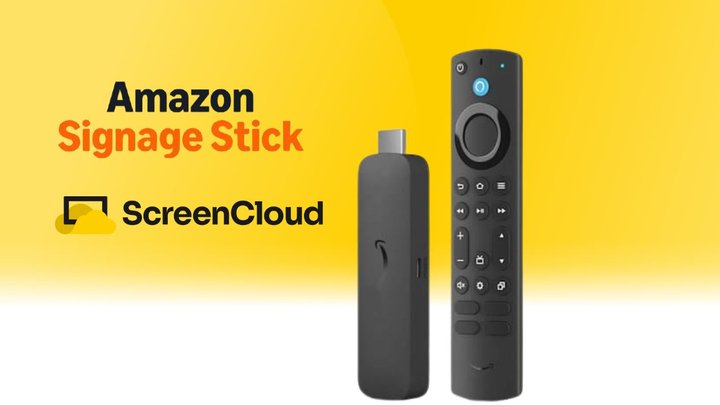ScreenCloud debuts hardware-level control for Amazon Signage Stick ...