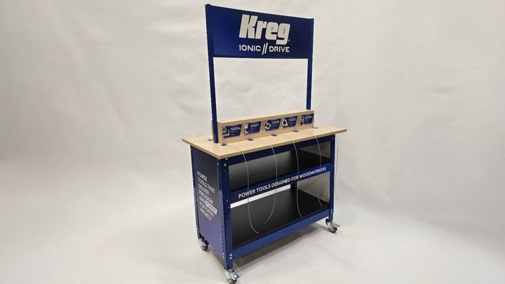 Frank Mayer crafts retail displays for Kreg Tool Company | Retail ...