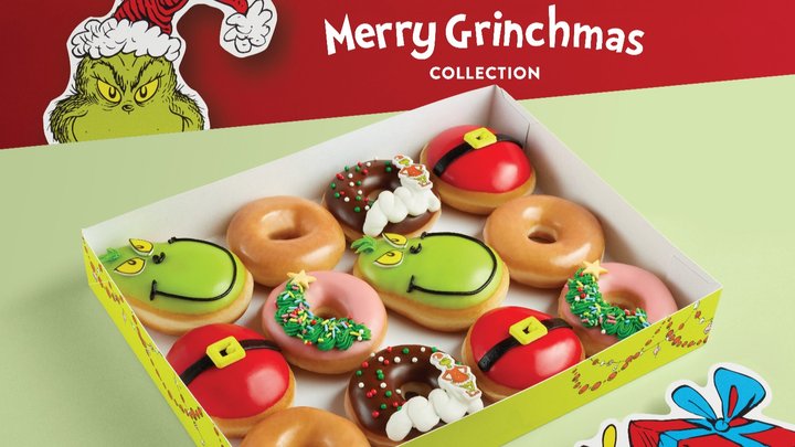 Krispy Kreme brings Who-Ville to life with themed Grinch doughnuts ...