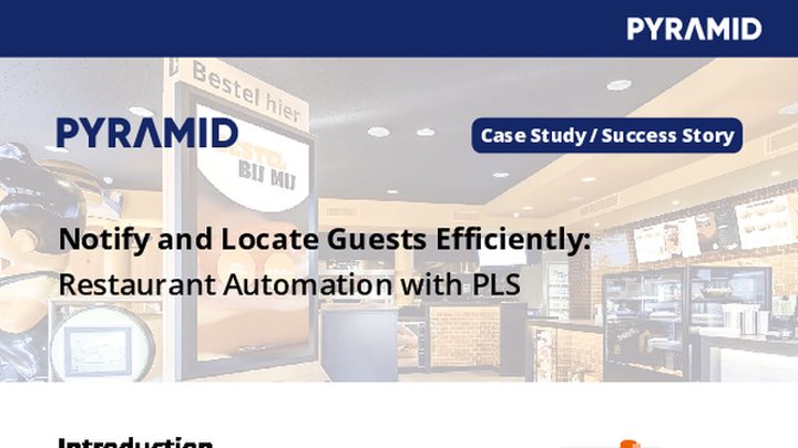 Notify and Locate Guests Efficiently: Restaurant Automation with PLS ...