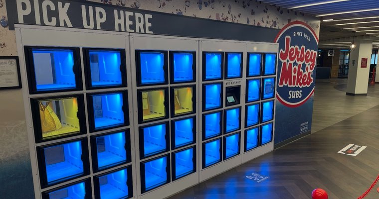Smart lockers revolutionize Rider University campus dining | Kiosk ...