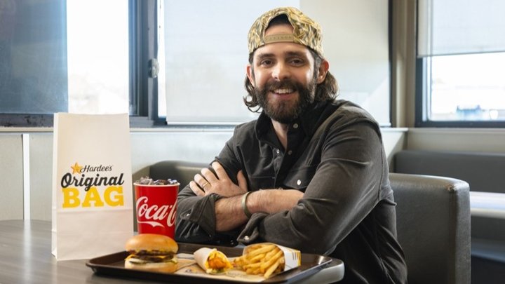 Hardee's partners with country music star Thomas Rhett for ad campaign ...