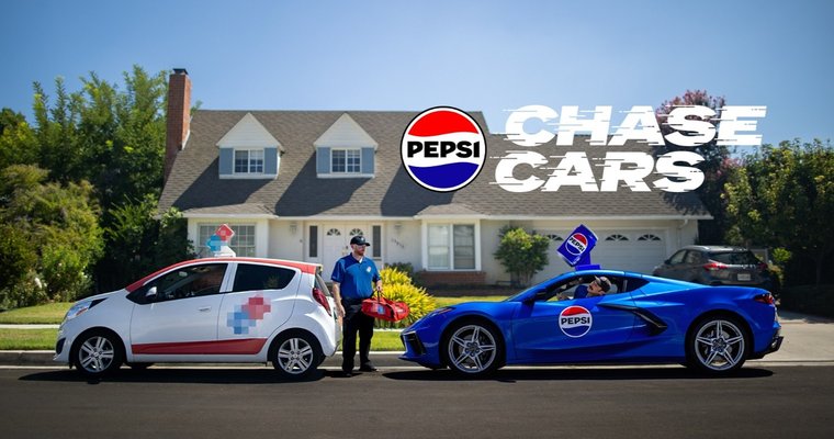 Pepsi launches "Chase Cars" stunt with national pizza brands | QSR Web