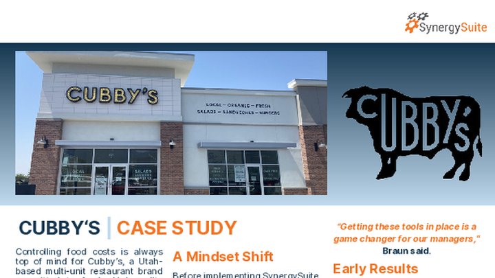 Cubby’s Expands Restaurant Tech Stack and Continues Expansion. | Fast ...