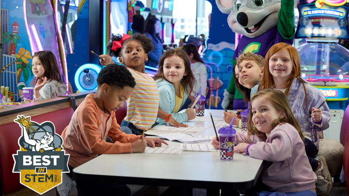 Chuck E. Cheese received award as 'Best in STEM' brand | Pizza Marketplace