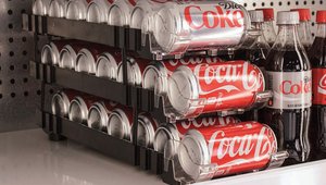 Merchandise 50% more beverage cans in the same display space with new ...