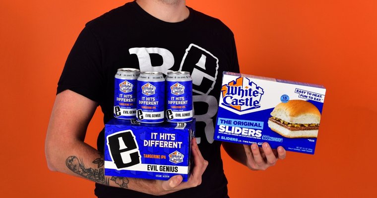 Evil Genius Beer Company creates beer with White Castle | QSR Web
