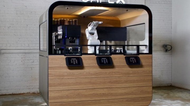 Café X debuts robotic coffee bar at San Jose airport | Kiosk Marketplace