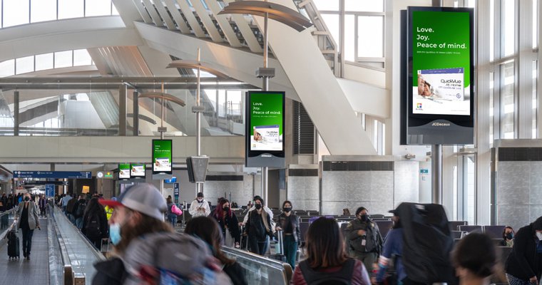 VIOOH launches programmable DOOH at major airports | Digital Signage Today