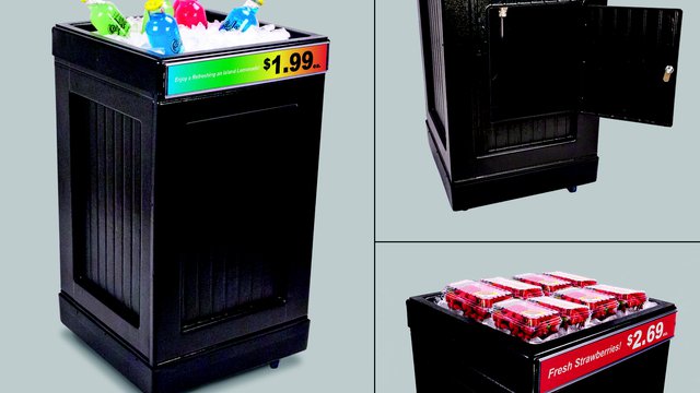 Create an in-store shopping destination with new mobile ice bin ...