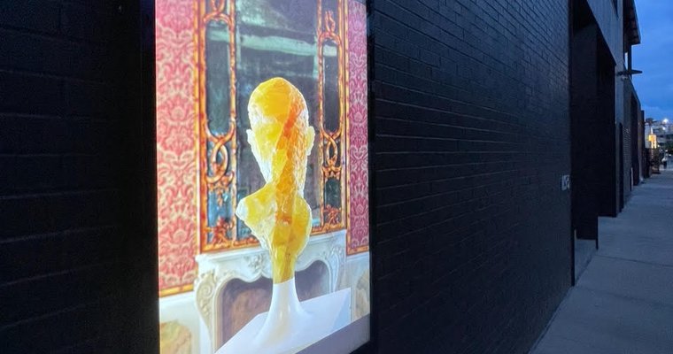 Sculptor installs outdoor display, says 'The art itself is the point ...