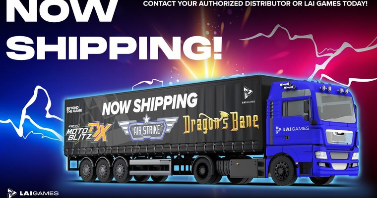 LAI begins shipping 3 games | Vending Times