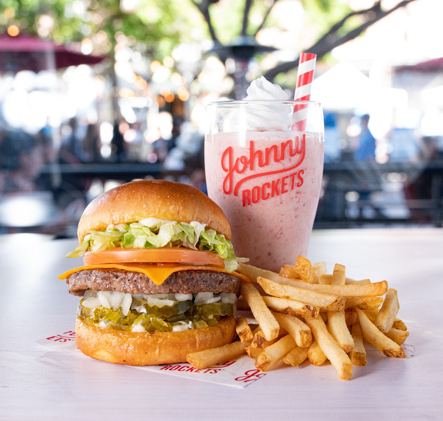 Johnny Rockets Food
