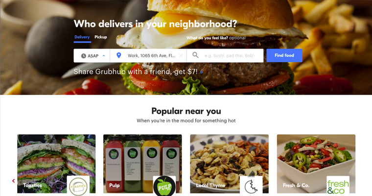 Grubhub using partnerships, acquisitions to take on mobile food ...