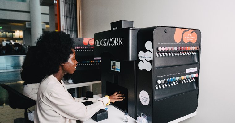 Xwell expands Clockwork robotic manicures to airports | Kiosk Marketplace