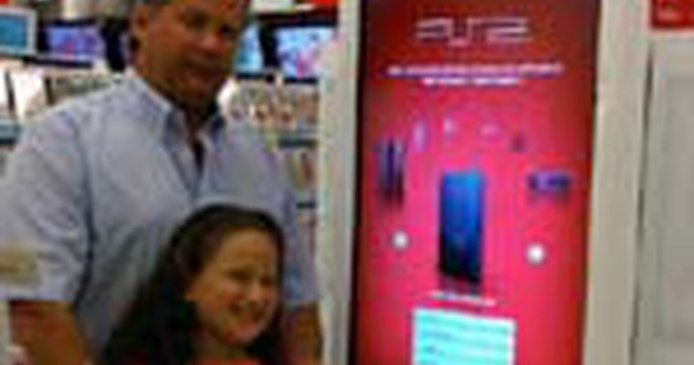 Interactive digital signage at Target helps shop for videogames ...