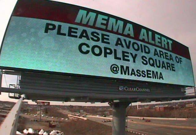 Boston digital billboards respond to catastrophe | Digital Signage Today