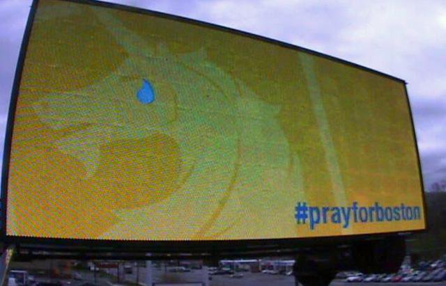 Boston digital billboards respond to catastrophe | Digital Signage Today