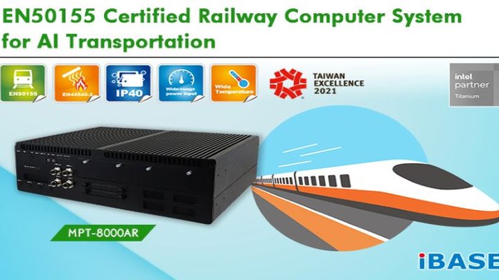 EN50155 Certified Railway Computer System for AI Transportation ...
