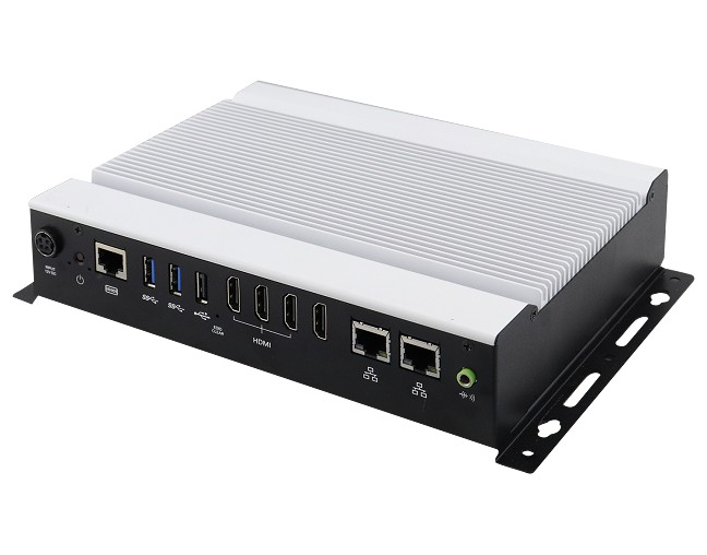 SI-324-N - AMD Ryzen™ Embedded V-Series Fanless Signage Player with AMD ...
