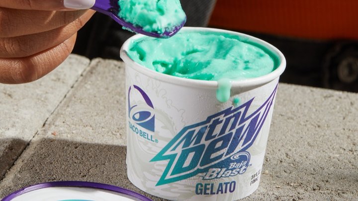 Taco Bell tests Mountain Dew gelato | QSR Web