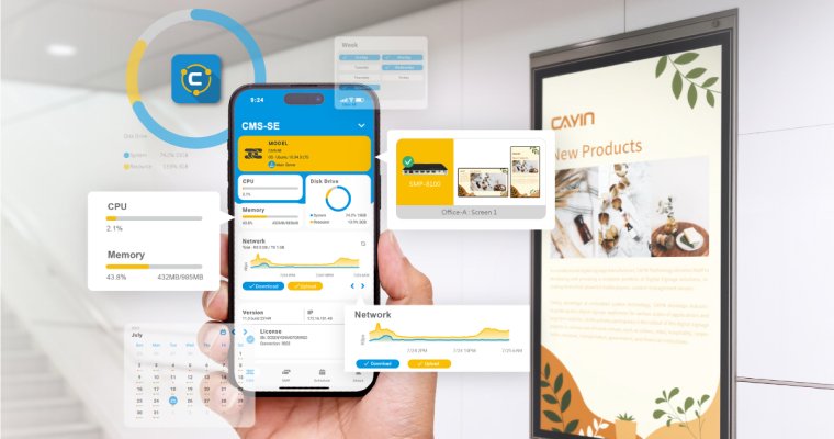 Experience the Power of Mobility with CAYIN's Revamped Digital Signage ...