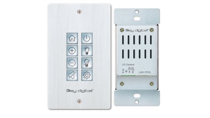 Key Digital updates button programmable wall plate keypad | Kiosk ...