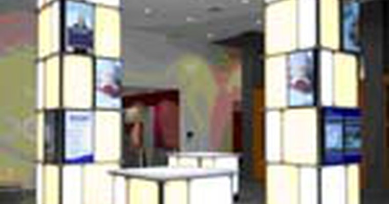 Architectural media integrates digital signage into the environment ...