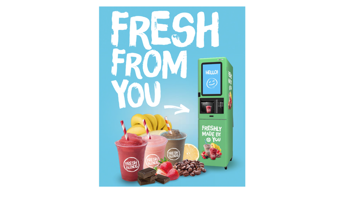 Fresh Blends introduces self-serve fresh beverage machine | Vending Times