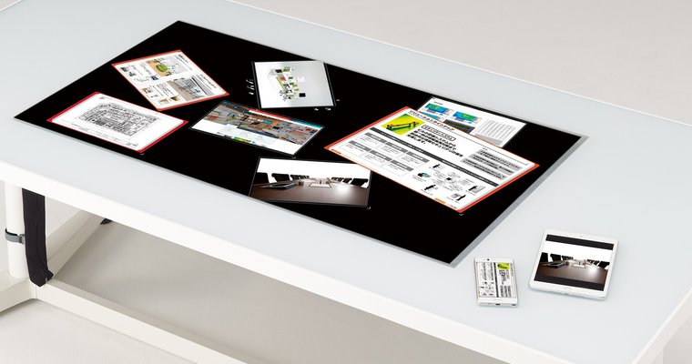 Itoki, Zytronic design interactive face-up table | Digital Signage Today