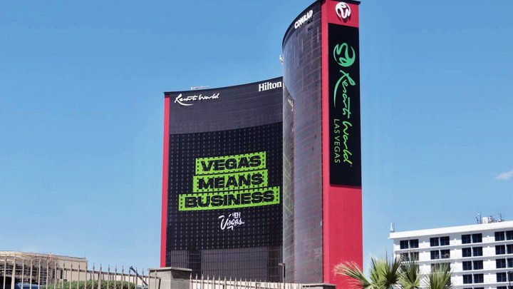 Clear Channel delivers 135,000 square feet of digital signage in Vegas ...