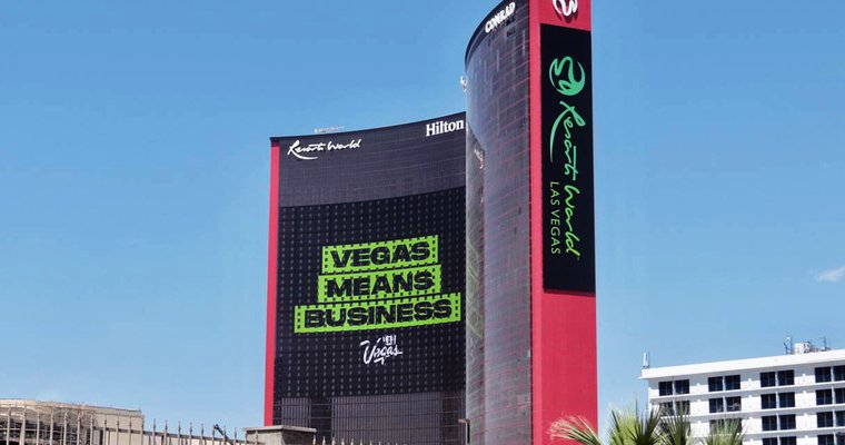 Clear Channel delivers 135,000 square feet of digital signage in Vegas ...