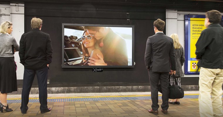APN expanding cross-track train station digital signage ad platform ...