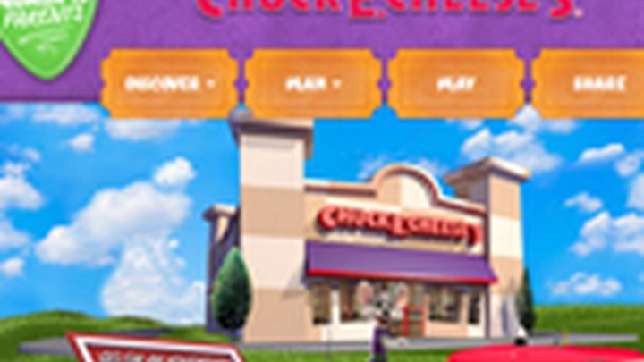 Chuck E Cheese Website
