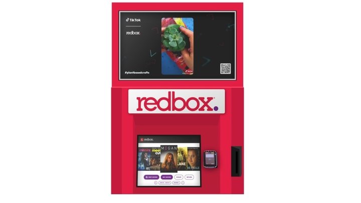 Redbox machine video screens to feature TikTok content, brand ...