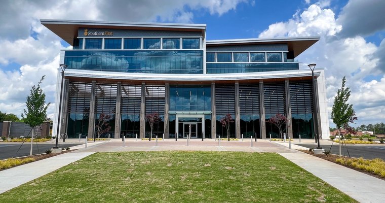 Southern First Bank opens headquarters in Greenville, South Carolina ...
