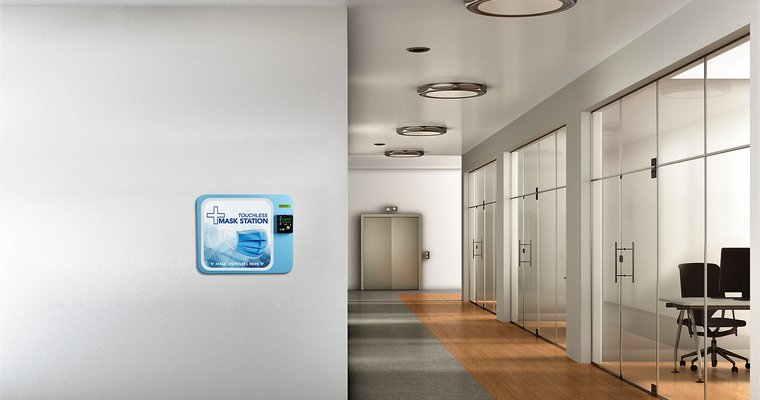 Canadian vending manufacturer introduces touchless mask dispenser ...