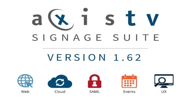 Visix Releases AxisTV Signage Suite v.1.62 with New Widgets and Data Options | Digital Signage Today