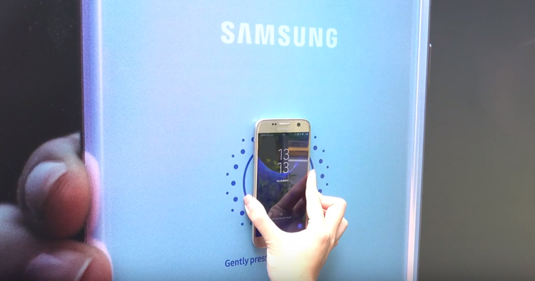 Samsung delivers OOH cell phone charging | Digital Signage Today